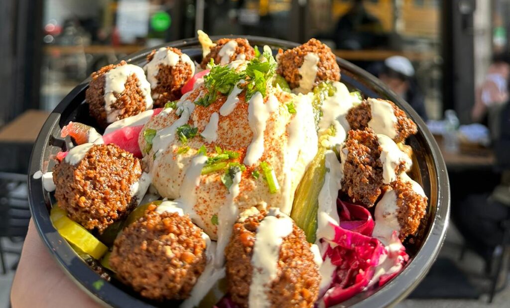 Falafel-crunch-kosher-restaurant-nyc • YeahThatsKosher